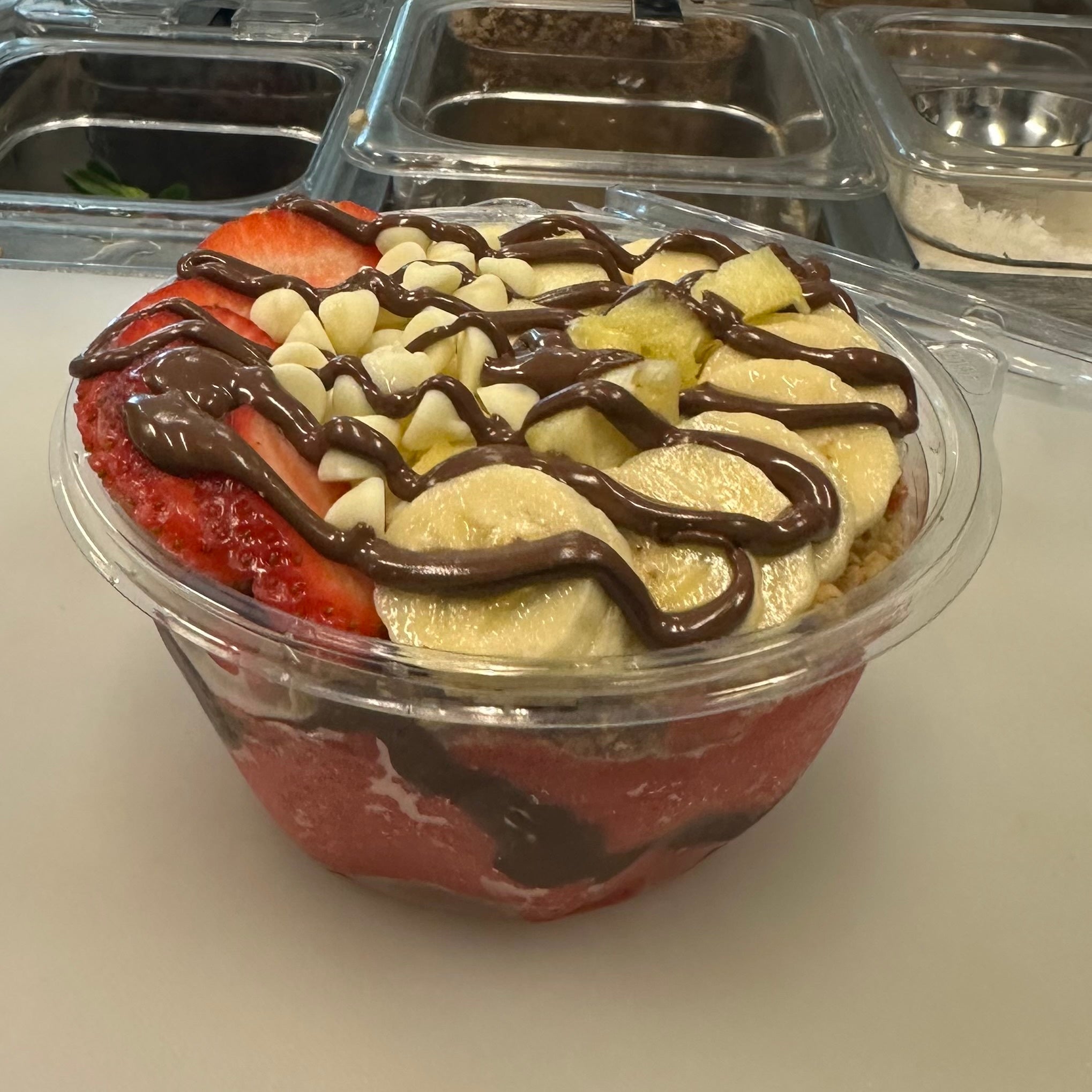 Chocolate Covered Strawberry Bowl | Midtown Juice Lab